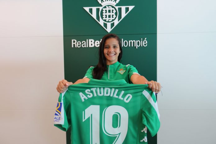 La internacional venezolana Astudillo, nueva jugadora del Betis Féminas ...