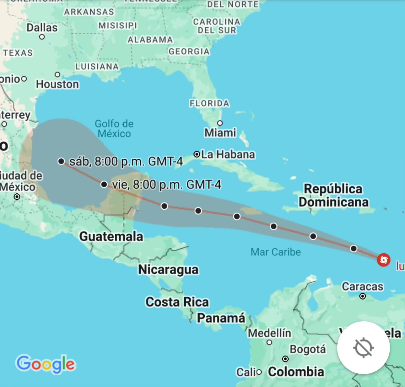 Huracán Beryl alcanza fuerza y pasa a categoría 5