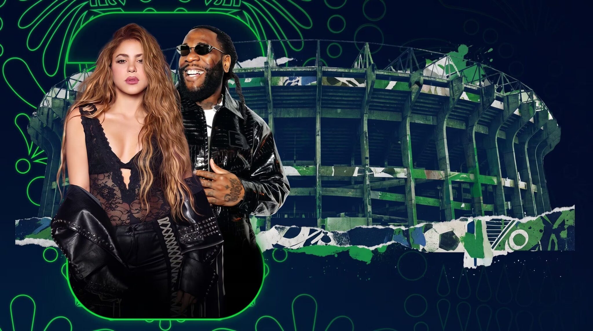 Shakira y Burna Boy encenderán el Mundial 2026